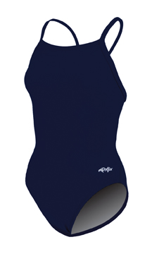 Dolfin Team Solid V-2 Back: Varsity Swim Shop